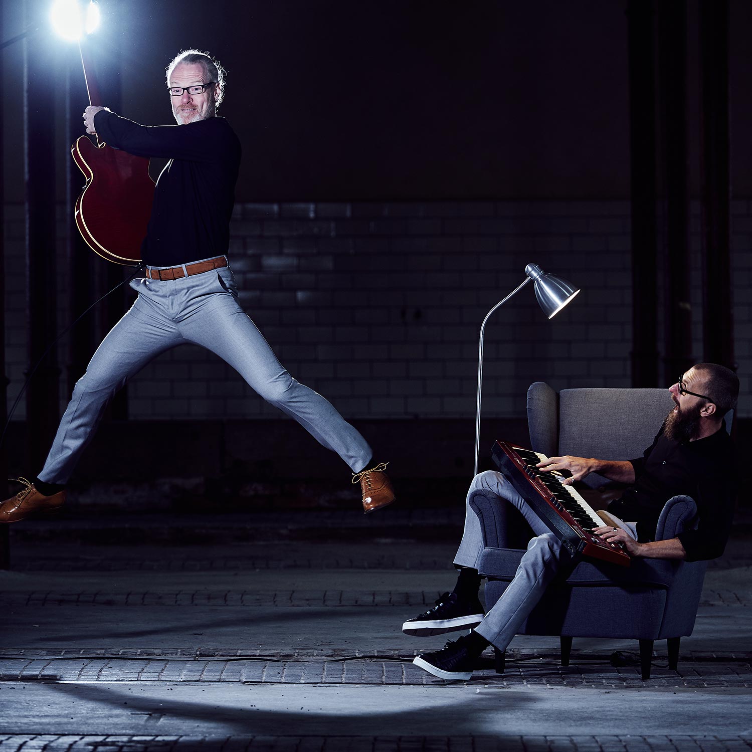 Musiker Portraits mit der Band BiG TiME - Fotograf Fürth